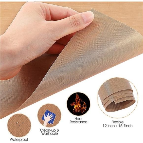 Accents | 2 Pack 12x12 Inch Easy Press Mat With 2 Pieces Sheet For Heat ...